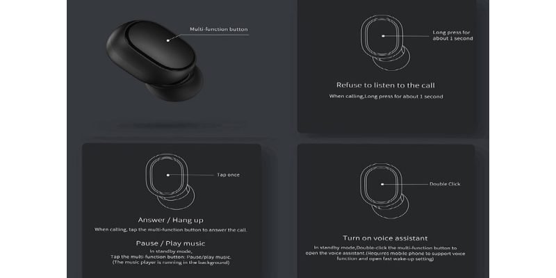 Xiaomi Redmi Airdots | Xiaomi Wireless Earphone | Voice control | Air Pods