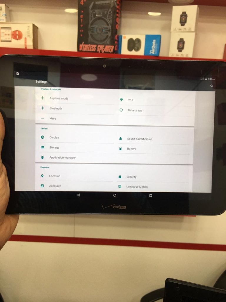 Verizon Ellipsis 10 - tablet - Android 5.1 (Lollipop) - 16 GB - 10.1 ...