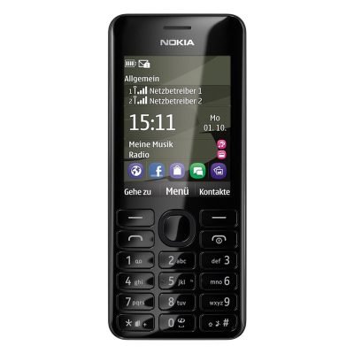 Nokia 206 | Dual Sim | Keypad Mobile | MP3/MP4 Player | PTA | Mobile