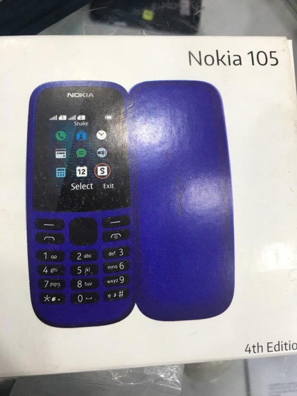 Nokia 105 | Keypad Mobile | Dual Sim | 2019 Model | FM Radio | Mobile