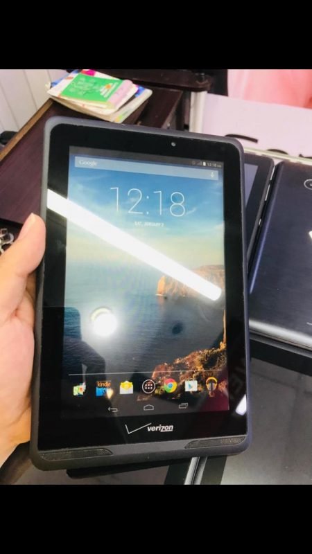 Verizon Ellipsis 7 4G LTE Tablet - Black Display 7-Inch 8GB Storage ...