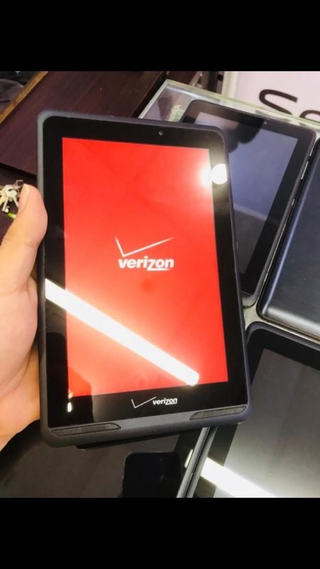 Verizon Ellipsis 7 4G LTE Tablet - Black Display 7-Inch 8GB Storage ...
