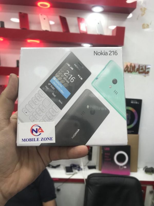 Nokia 216 | Keypad Mobile | Card Slot | Stereo FM Radio | PTA | Mobile