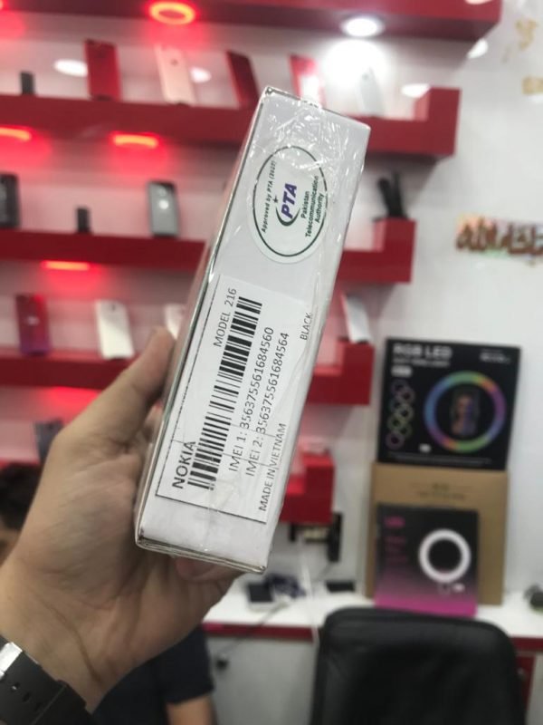 Nokia 216 | Keypad Mobile | Card Slot | Stereo FM Radio | PTA | Mobile