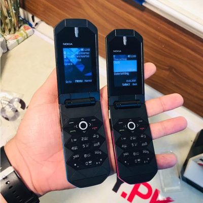 Nokia 7070 Prism | Dual Sim | Flip Keypad Mobile | Box Packed | Mobile