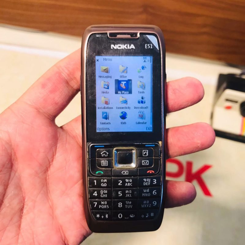 Nokia E51 | Keypad Mobile | MP3/MP4 Player | SD Card Supported | Sale