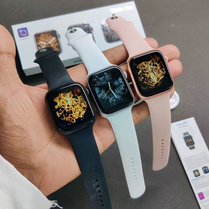 T500 Plus Pro | Silicone Strap | 44mm | Full Screen | Heart Rate ...