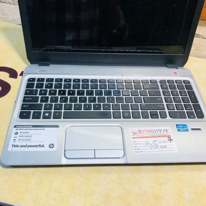 HP Envy M6 | i5 3th Gen | 4GB RAM | 320GB HDD | Intel Core i5-3210M ...