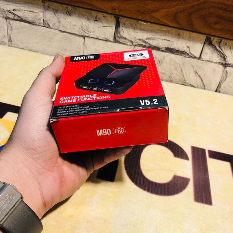 M90 Pro | Gaming EarBuds | True Wireless Earbuds | Type-C Charging | Gadgets - StarCity.pk