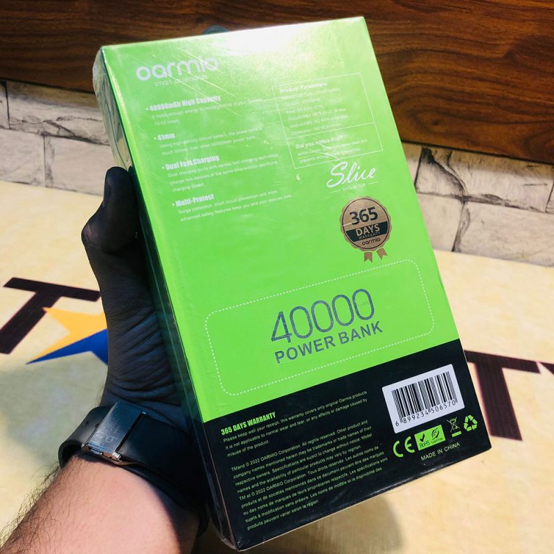 Oarmio | 40,000 mAh | Fast Charging | Multi Charging Port | Dual Output ...
