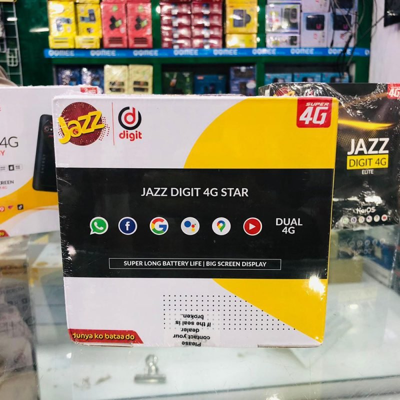Jazz Digit 4G | Star | Big Screen | Wi-Fi | Hotspot | Dual Sim ...