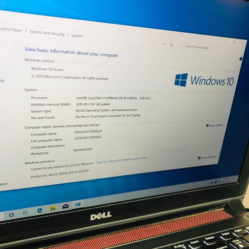 Dell | Inspiron 15 7559 Laptop | 256GB SSD | 8GB RAM | 4GB Graphics ...