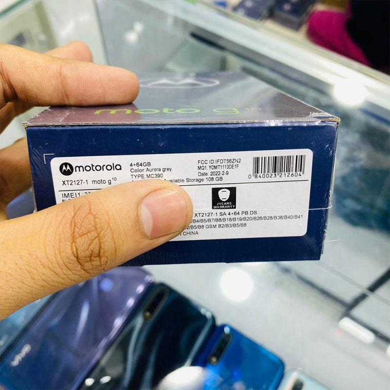 Motorola Moto G10 | 64GB Storage | 4GB RAM | Snapdragon 460 | 5000 mAh ...