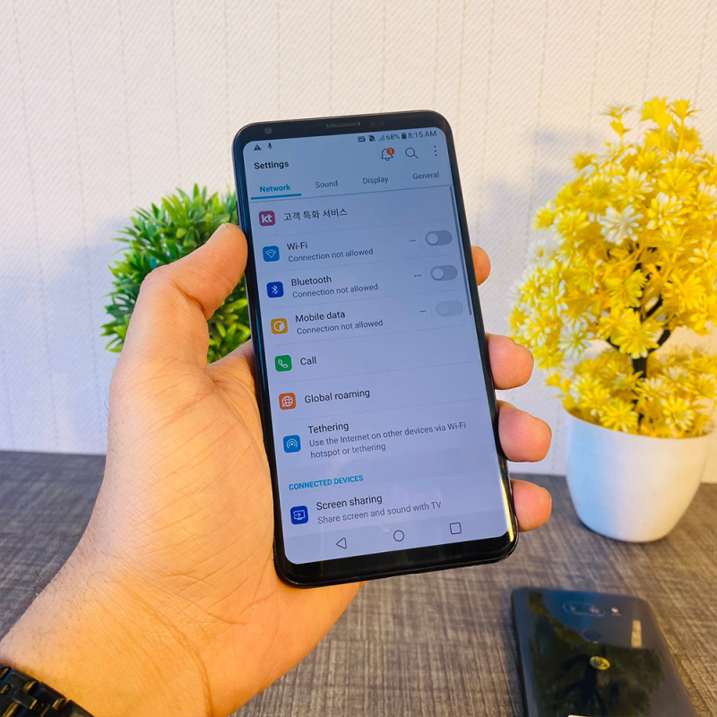 LG | V30 ThinQ | 64GB Storage | 4GB RAM | Snapdragon 835 | 3300 mAh Battery | 16MP Camera | PTA ...