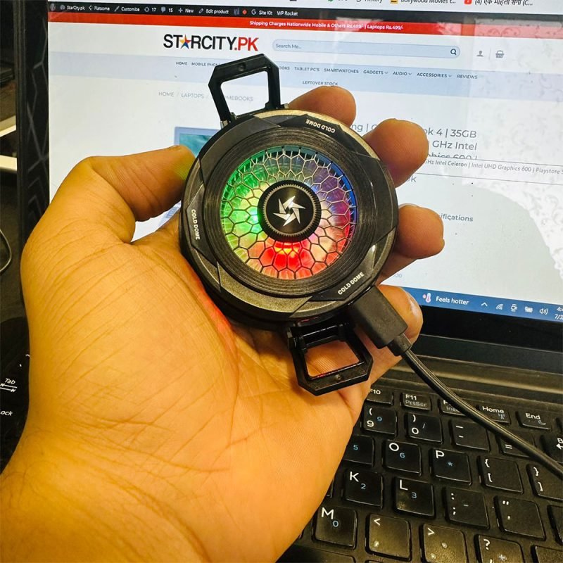 StyleOxx SL-25 | Magnetic Cell Phone Cooler | Portable Lightweight | For PUGB Phone Cooler ...